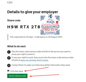 How to Share your Immigration Status Code – Step by Step Tutorial ...