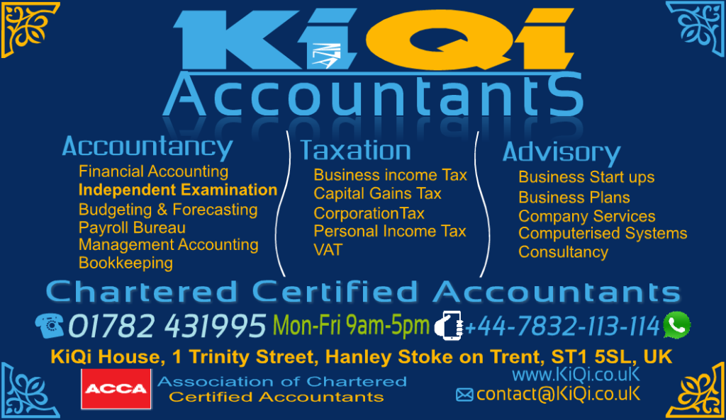 KiQi Chartered Certified Accountants - Stoke on Trent - Accountancy ...